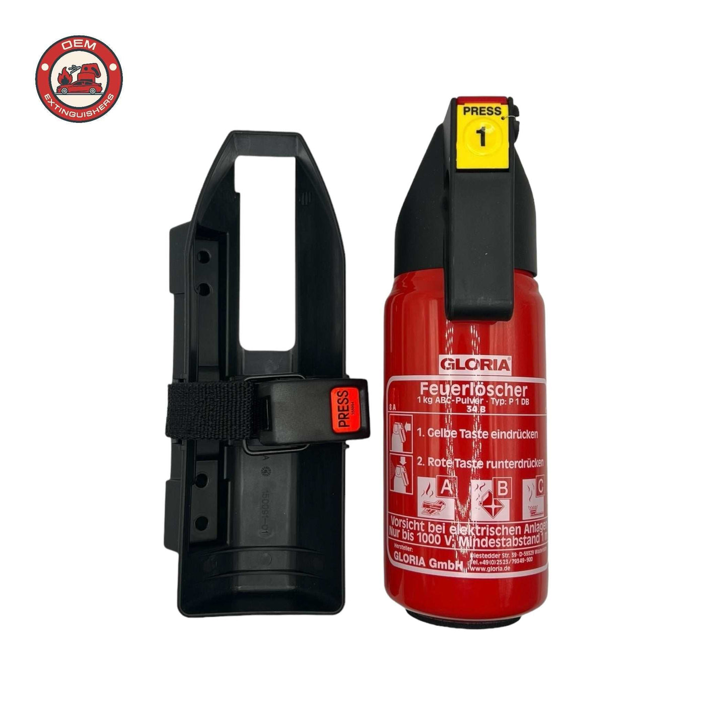 Porsche 991, 992 and 918 OEM Fire Extinguisher kit for LWBS ...