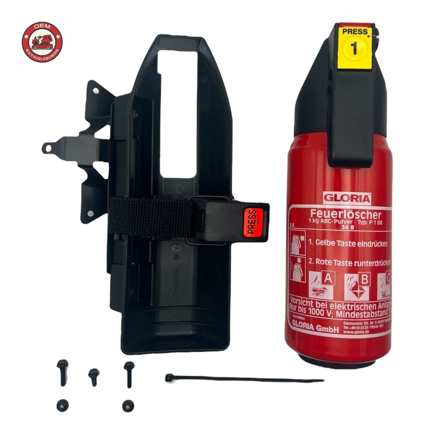 Porsche 986/996 OEM Fire Extinguisher Kit — OEMExtinguishers