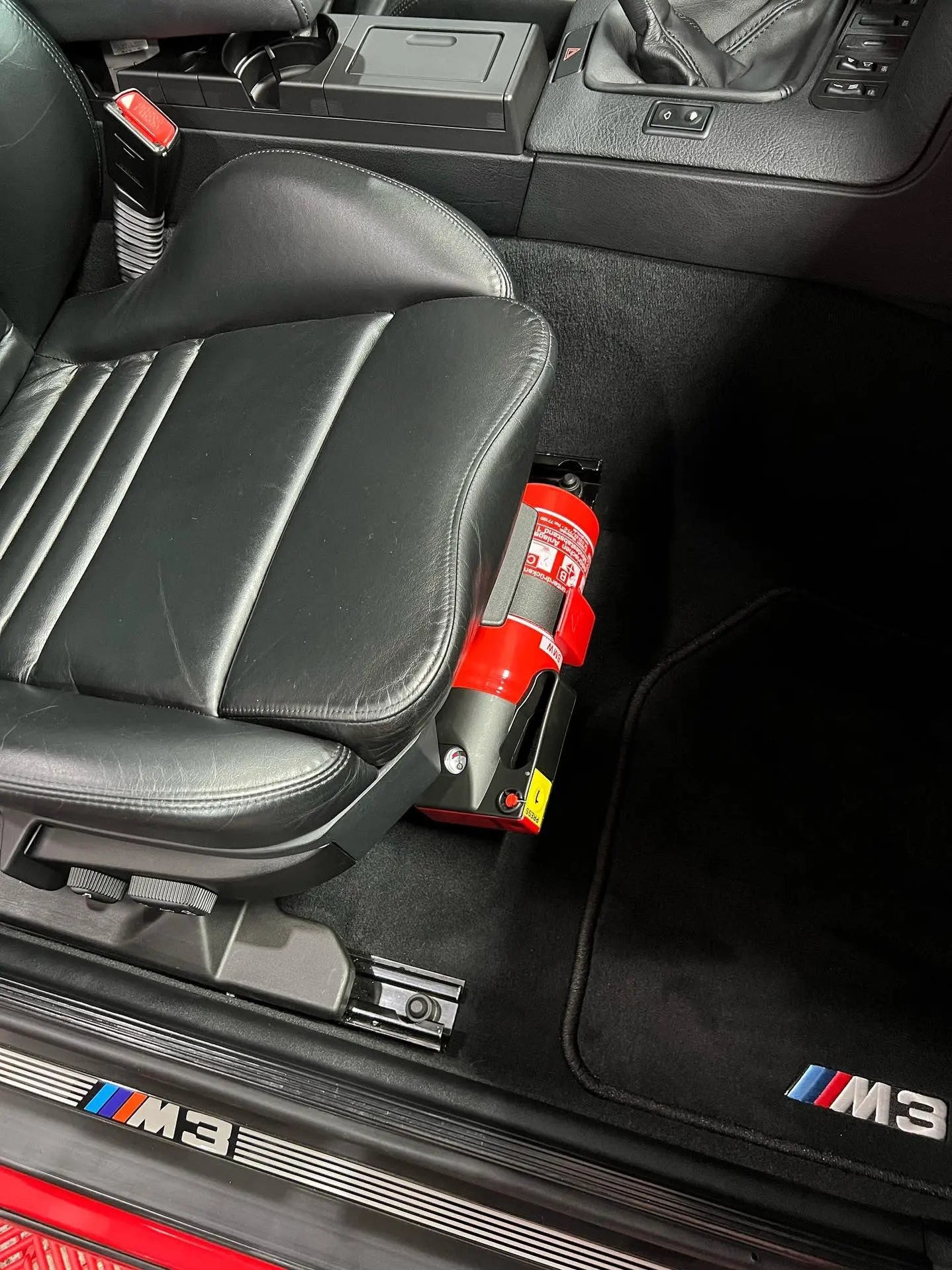 BMW E36 OEM Fire Extinguisher Kit (E36 M and non M) — OEMExtinguishers